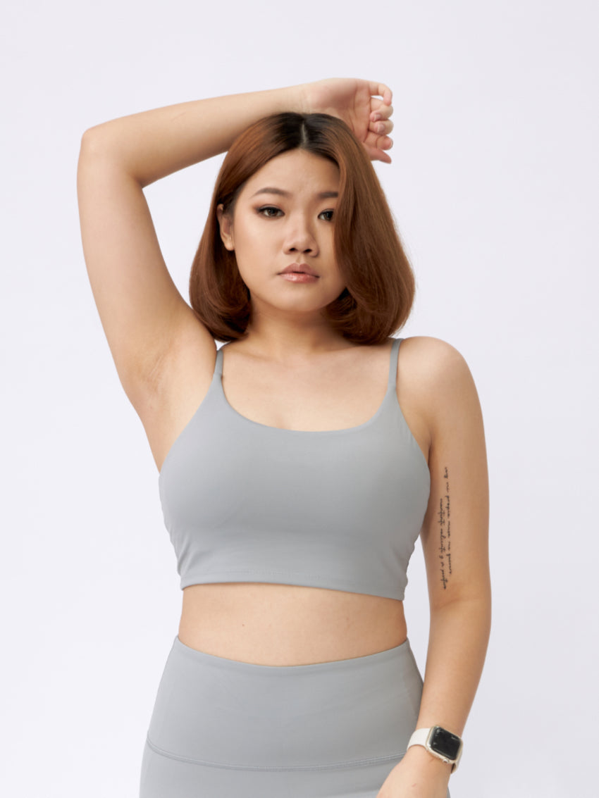 Minimalist Lycra Sports Bra – FLOE ACTIVE